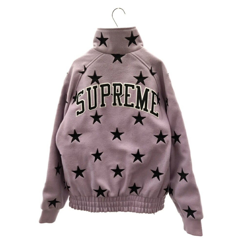 41％割引ブラック系,M【最安値挑戦】 Supreme Star Zip Stadium Jacket ナイロンジャケット ジャケット ...